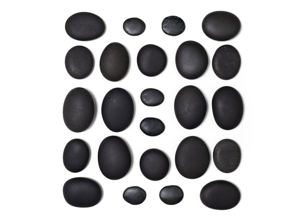 Small Restorative Hot Stone Yoga Set - 24 Stones – The Stone Massage ...