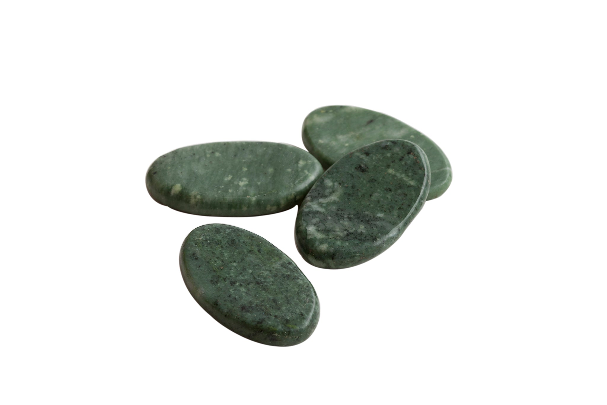 Jade Finger/Toe/Facial Stones - Set of 4 – The Stone Massage Company