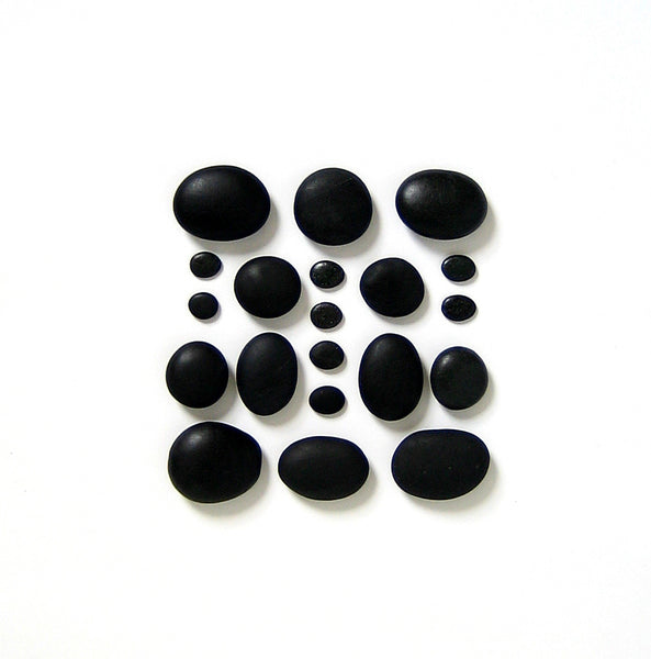 Basalt Mini Massage Set - 20 Basalt Stones – The Stone Massage Company